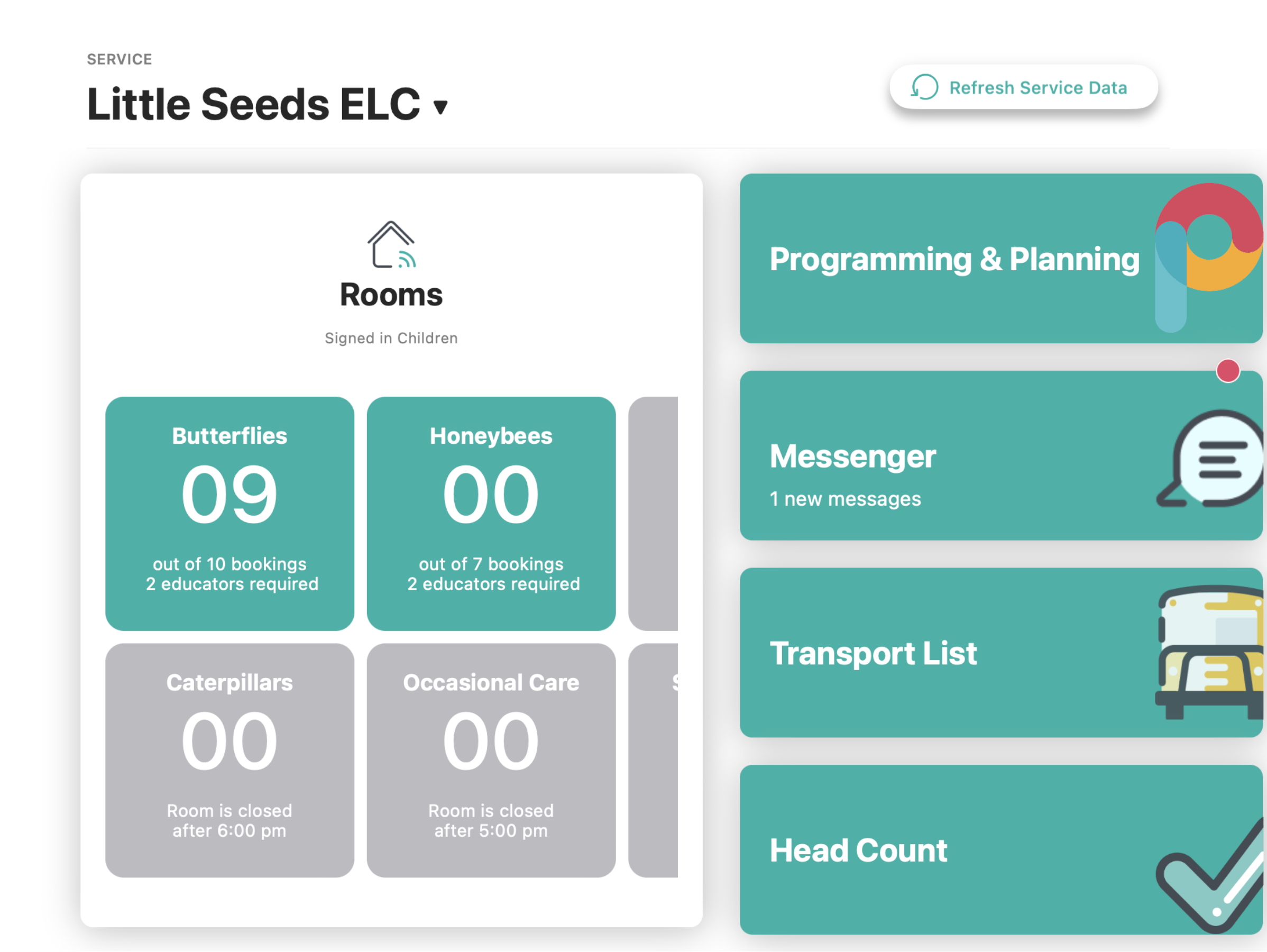 Playground App: Attendance & Absence