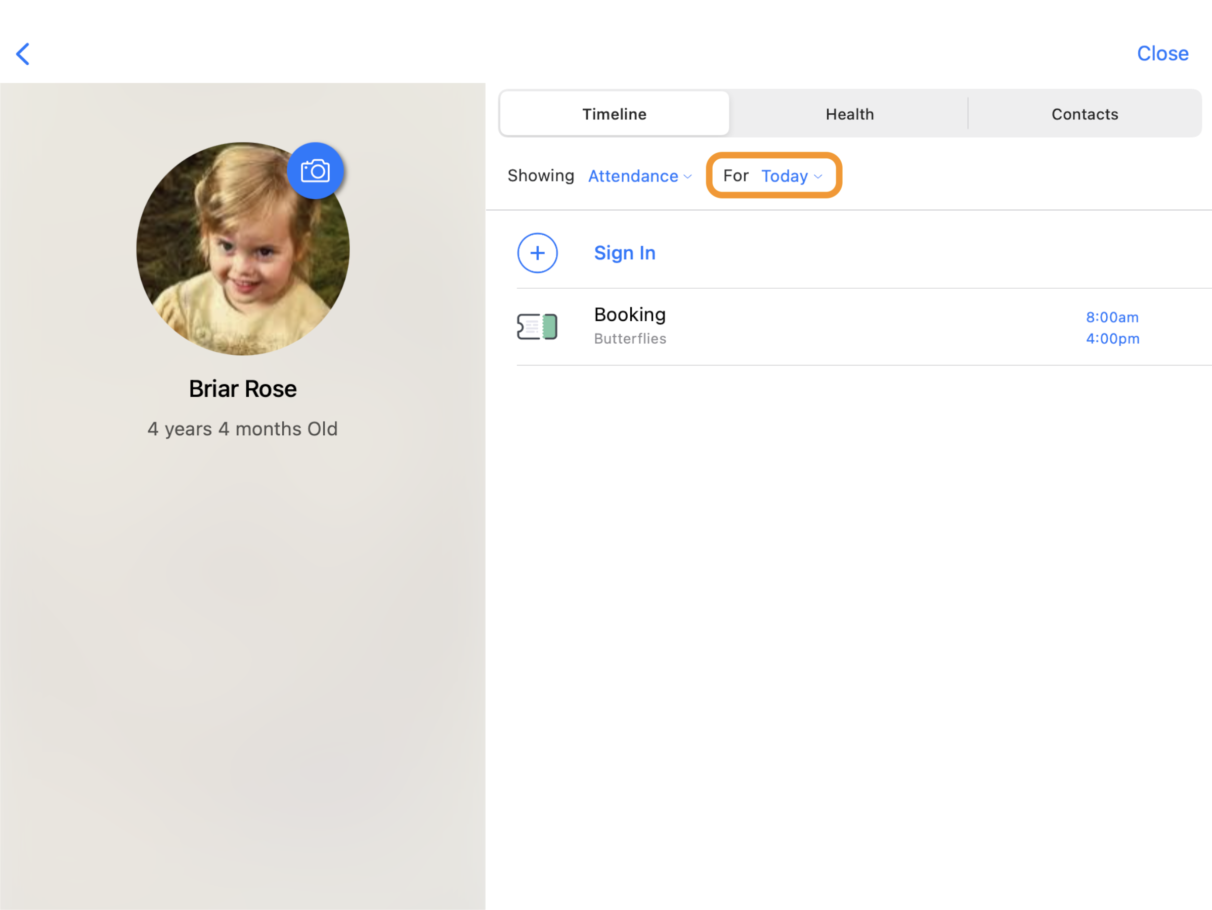 Playground App: Attendance & Absence