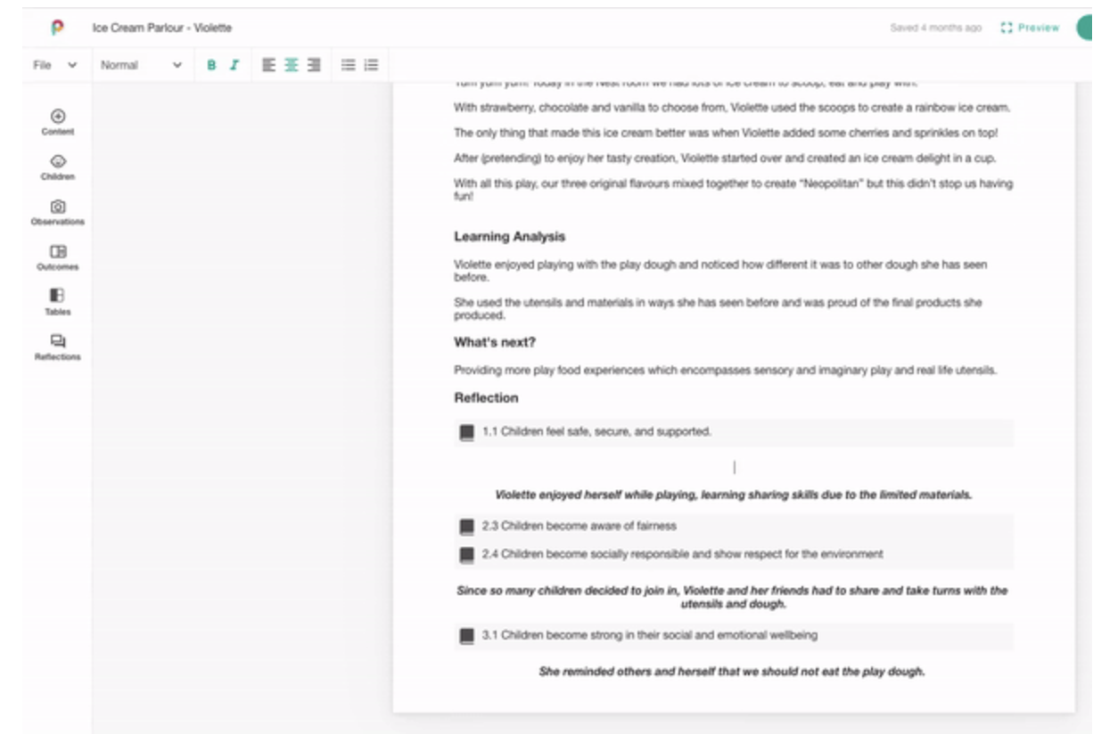Playground: Documents