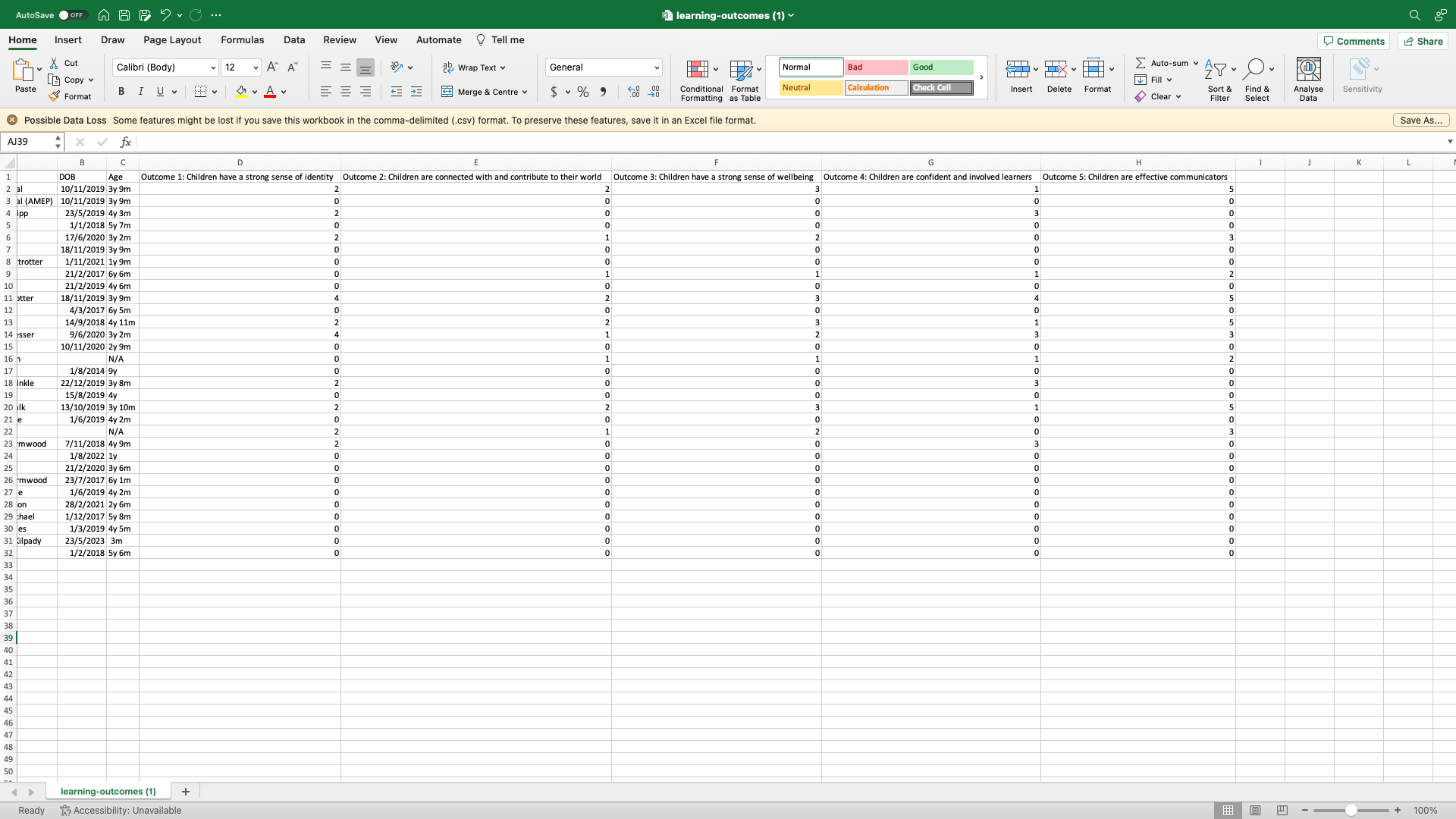 Playground Web: Learning Analysis