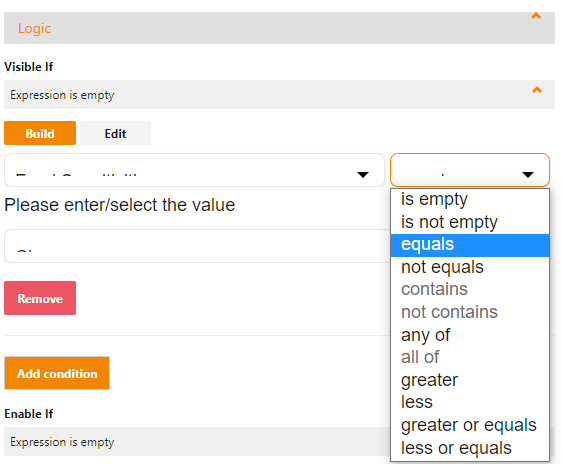 Office: Enrolment Form Layout and Logic - Advanced Editing