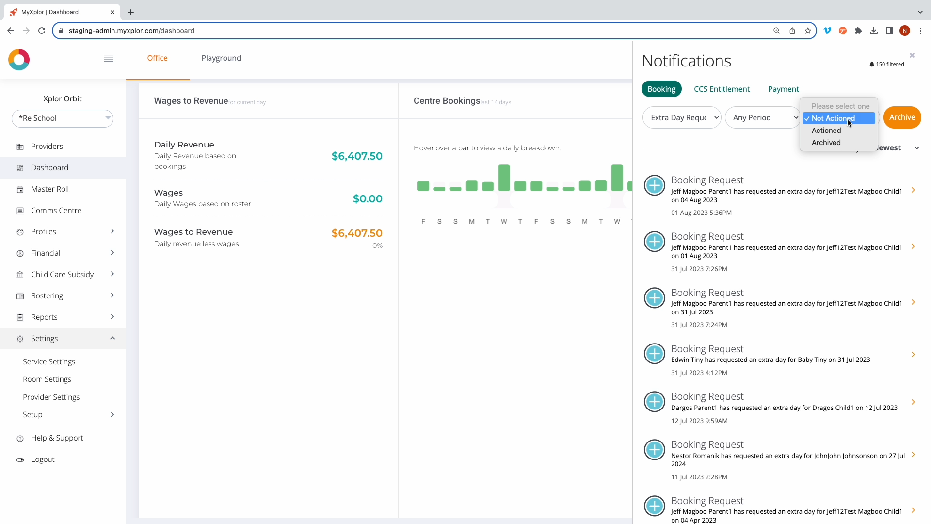 Office: Notifications