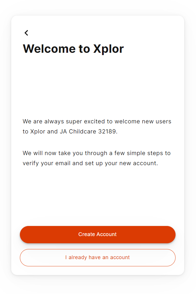 Xplor: New Parent/Guardian Set Up