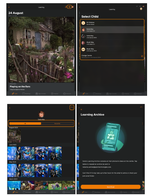 Home App: Learning Gallery Archive Bulk Download