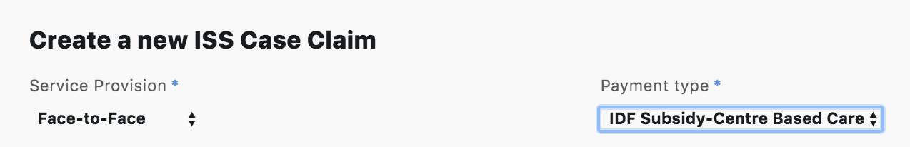 CCS: ISS Case Claims