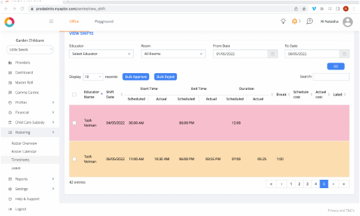 Office: Rostering Master Guide