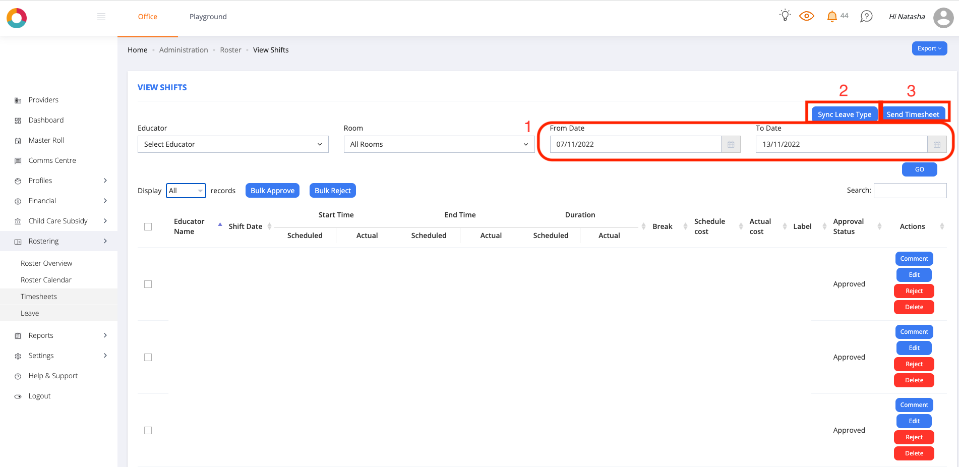 Office: Rostering Master Guide