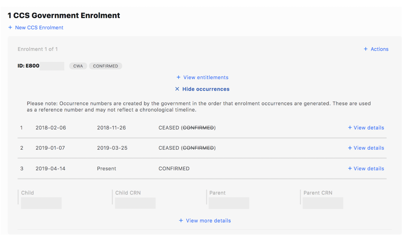 CCS: CCS Enrolment Master Guide