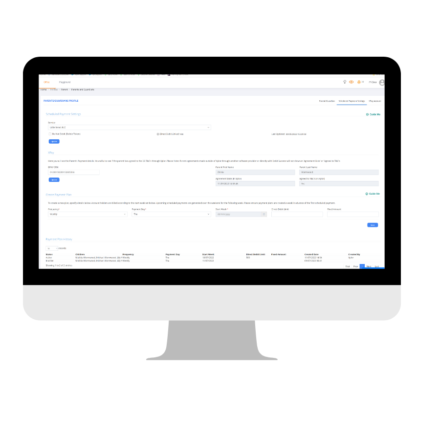Office: Parent Payments