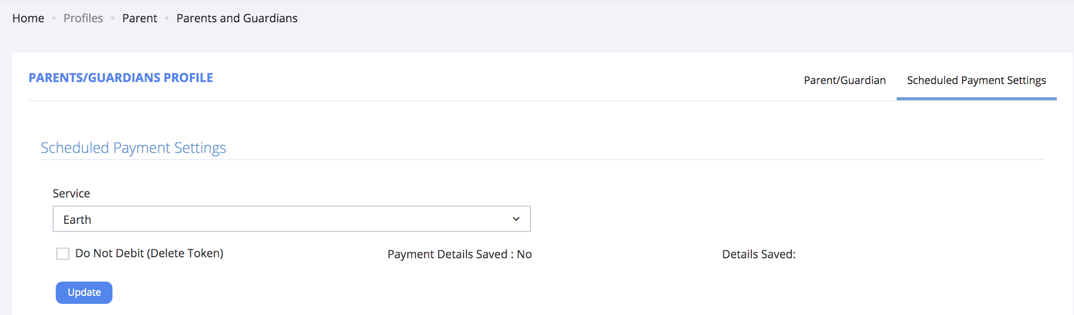 Office: Scheduled Payments