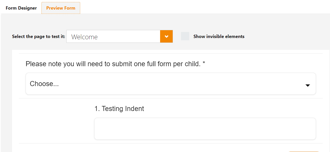 Office: Enrolment Form Layout and Logic - Advanced Editing