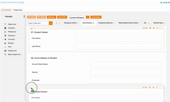 Office: Enrolment Forms - Navigation & Basic Editing
