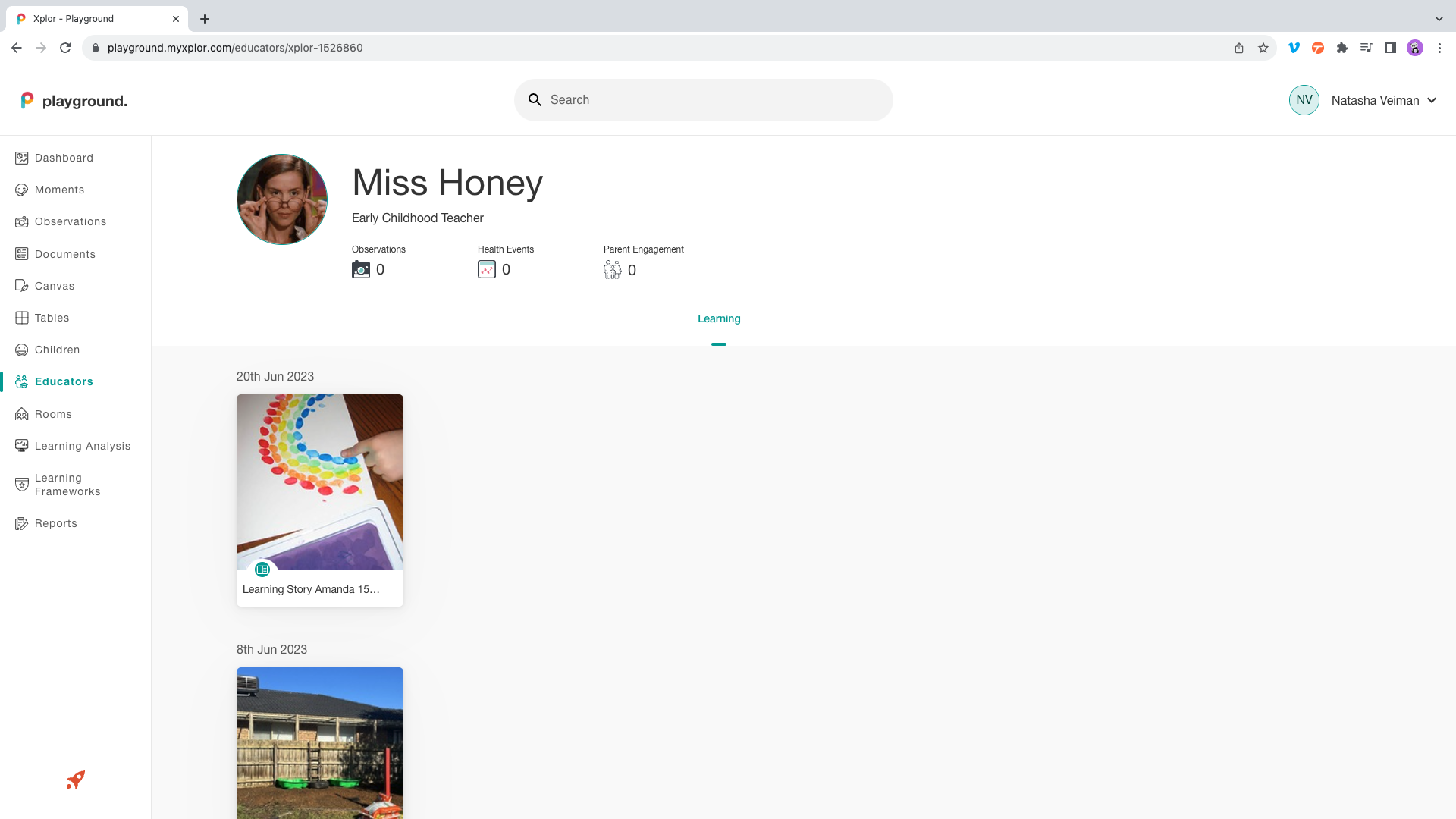 Playground Web: Educators