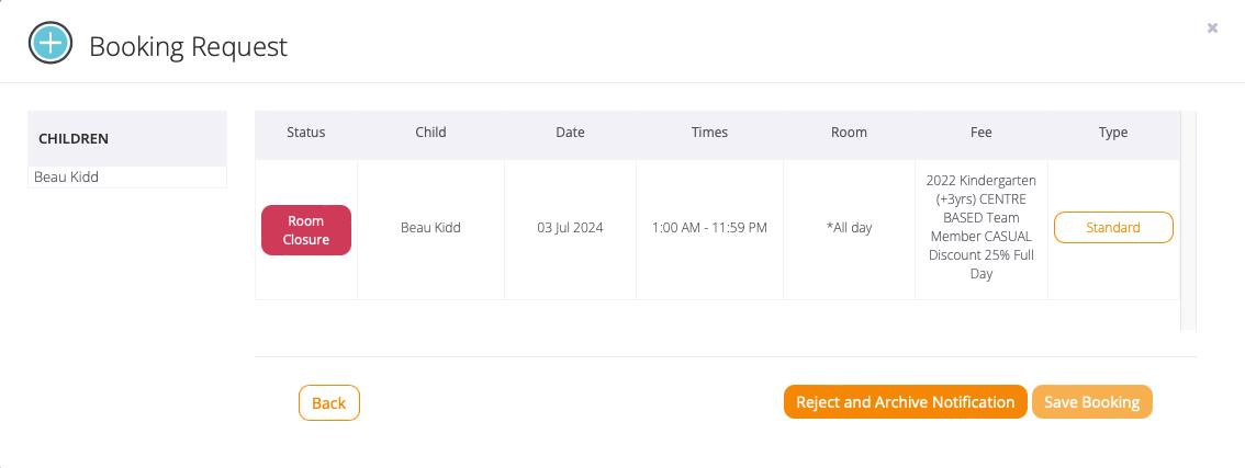 Office: Room Settings