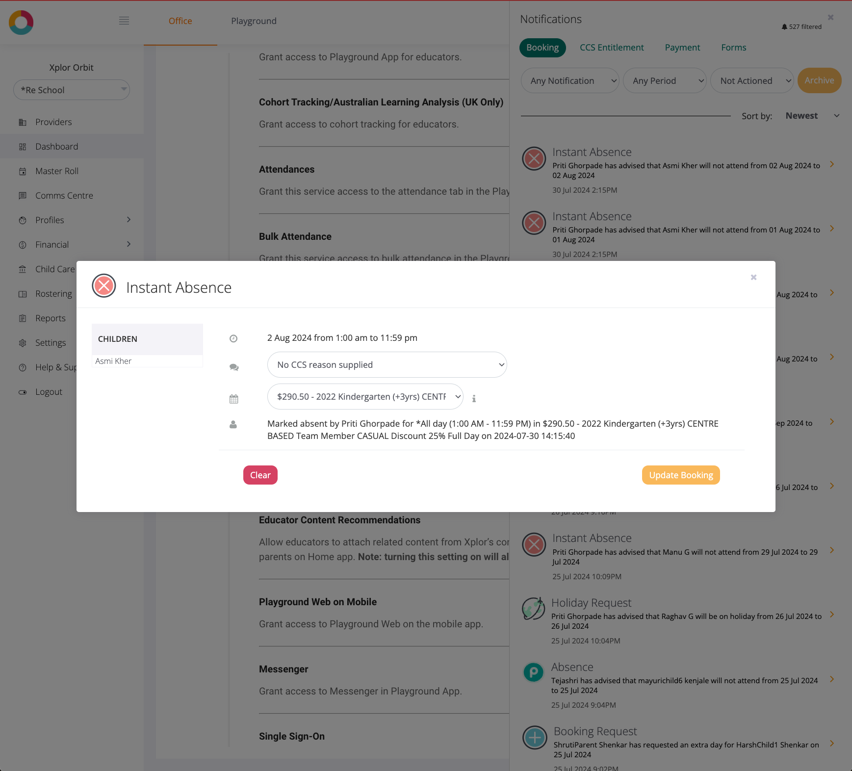 Xplor Release Notes: 7 August 2024