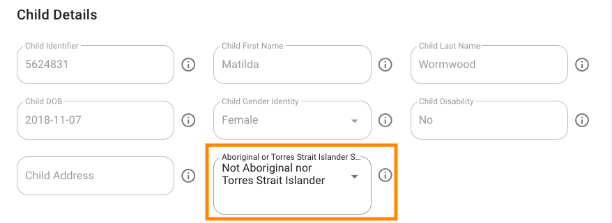 Office: Child Profile