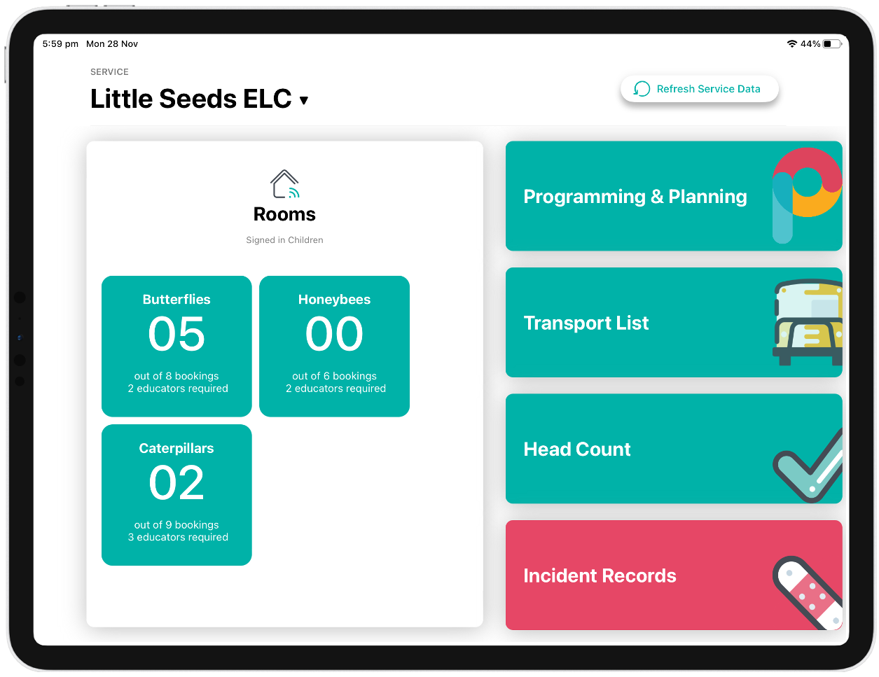 Playground App: Programming & Planning