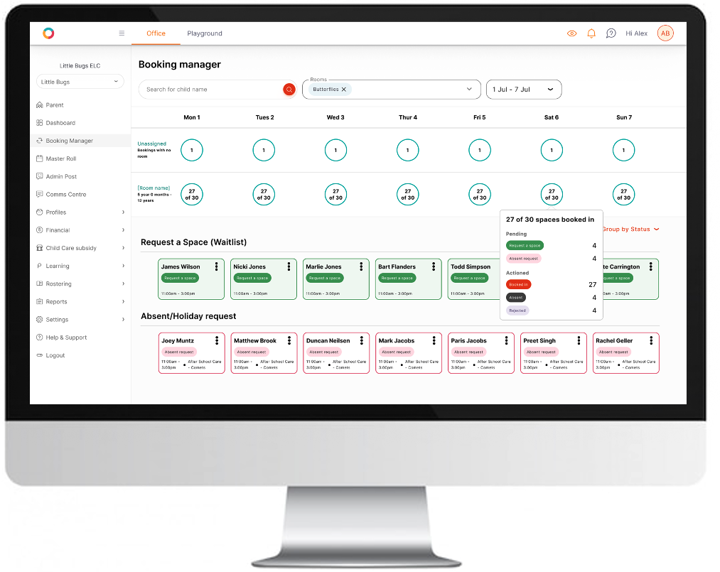 Office: Booking Manager