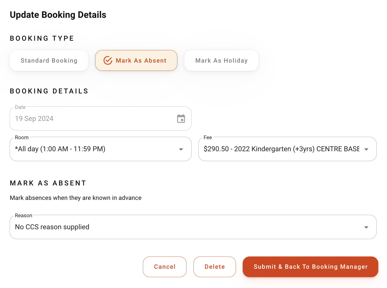 Office: Booking Manager