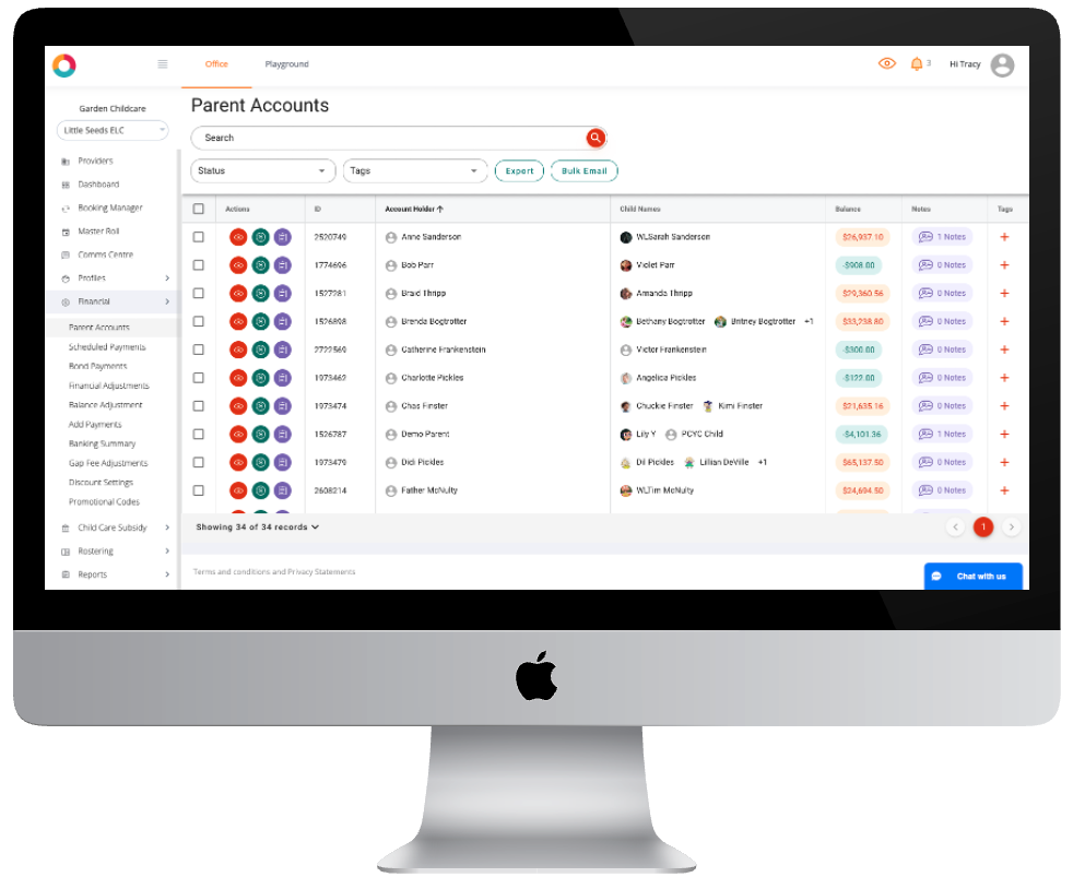 Office: Parent Accounts