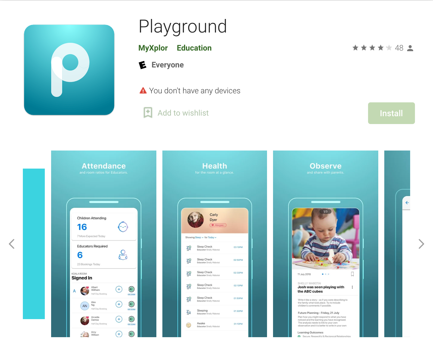 Playground App: Download + Compatibility
