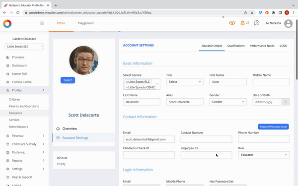 Office Educator Profiles