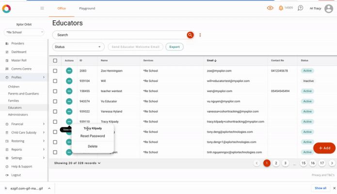 Office: Educator Profiles