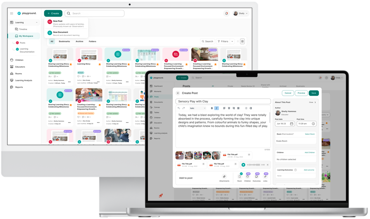 Playground: Educator Accounts