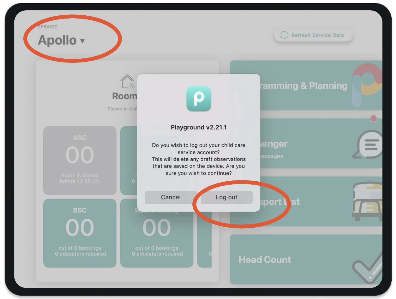 Onboarding: Switch Playground App & Hub from OLD to NEW Service