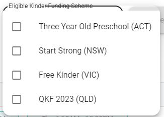 Kindergarten & Preschool: ACT Three Year Old Preschool Funding 2024