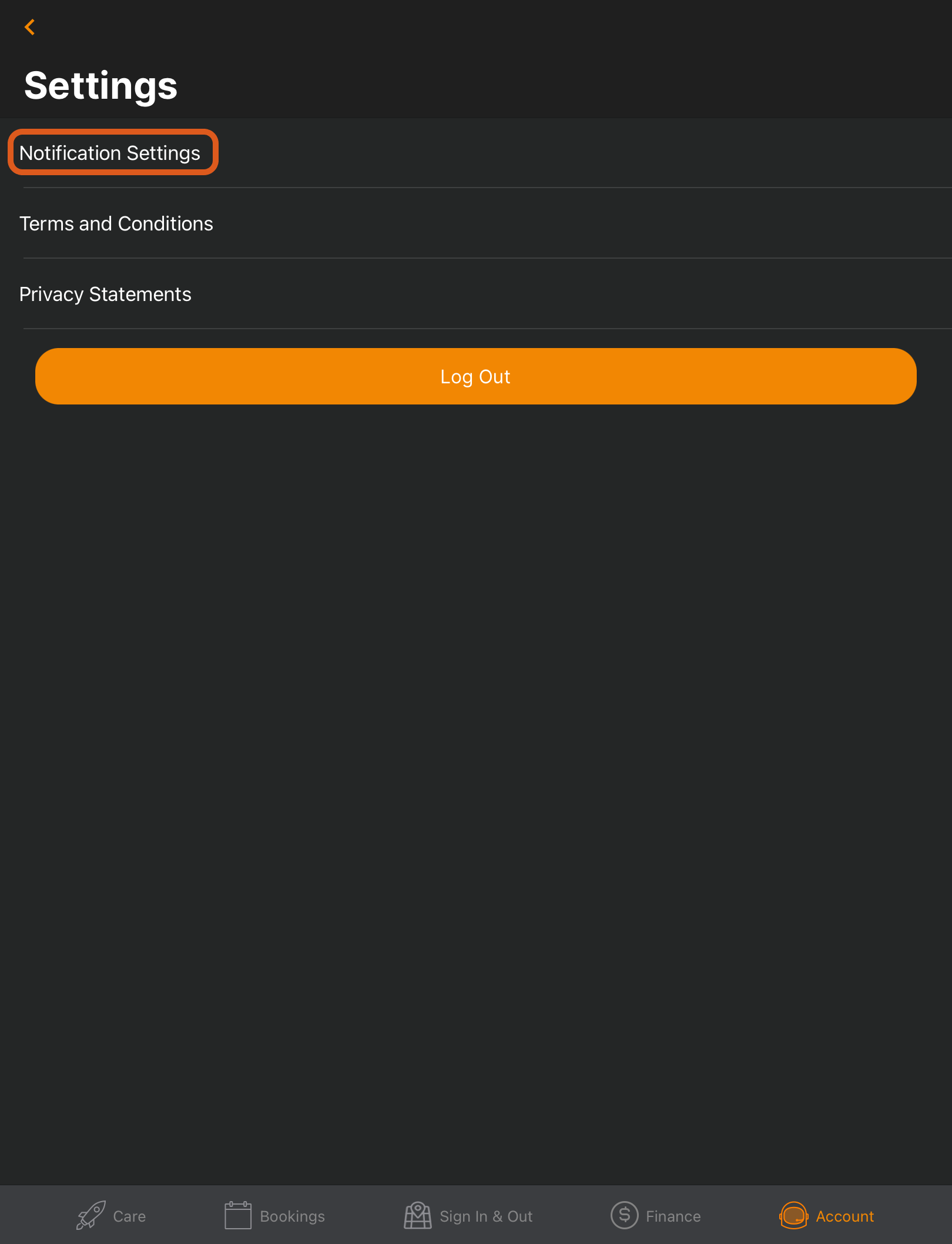 Home App: Notifications