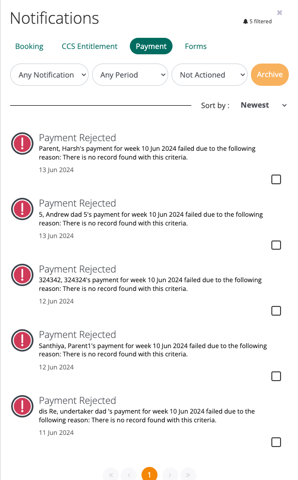 Office: Notifications